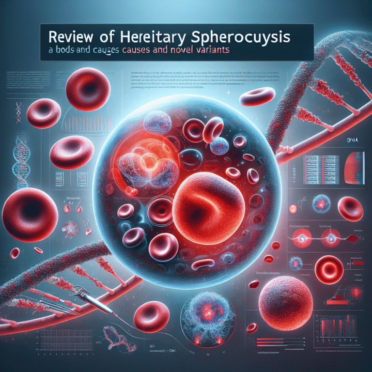 Sphérocytose héréditaire : causes, variantes, diagnostic - AI DiagMe