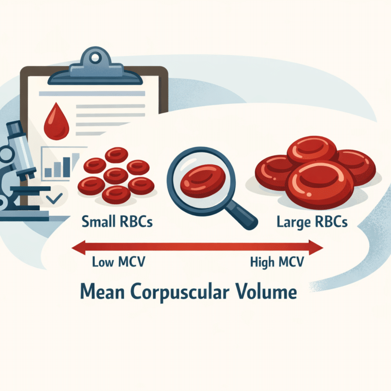 MCV blood test: ranges, causes and meaning - AI DiagMe