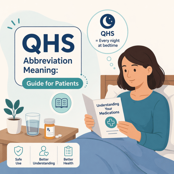 QHS staat voor Guide for Patients - AI DiagMe.